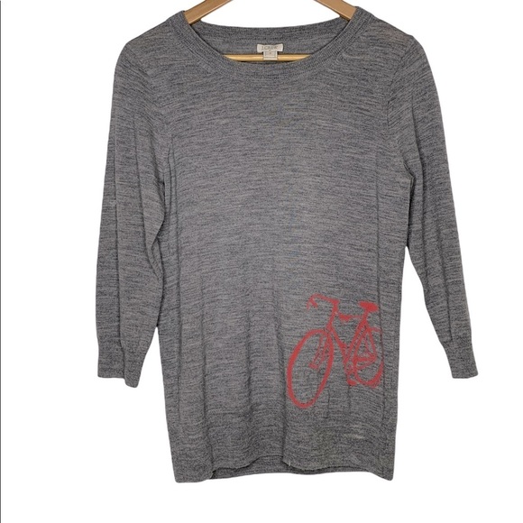 J. Crew Factory | Sweaters | Jcrew Factory Bike Sweater | Poshmark